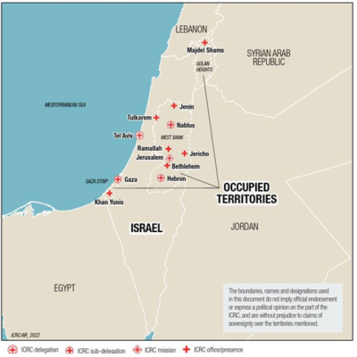 イスラエルとパレスチナ被占領地：ICRCはどんな活動をしているの？ - 赤十字国際委員会 赤十字国際委員会